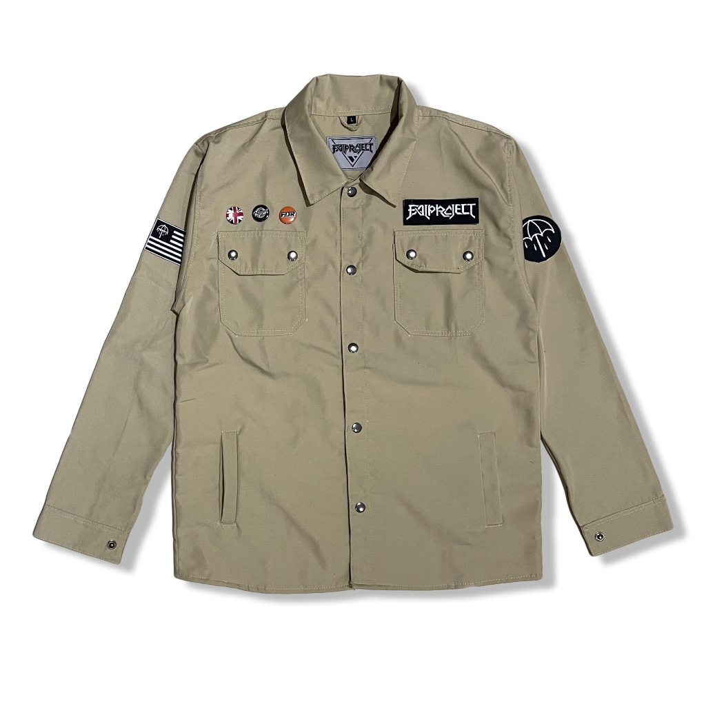Jual TRUCKER JACKET PATCH / FIELD JACKET PATCH / SEMI PARKA PATCH BMTH ...