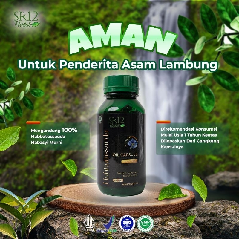 Jual Habbatussauda SR12 bermanfaat untuk melancarkan saluran pencernaan | Shopee Indonesia