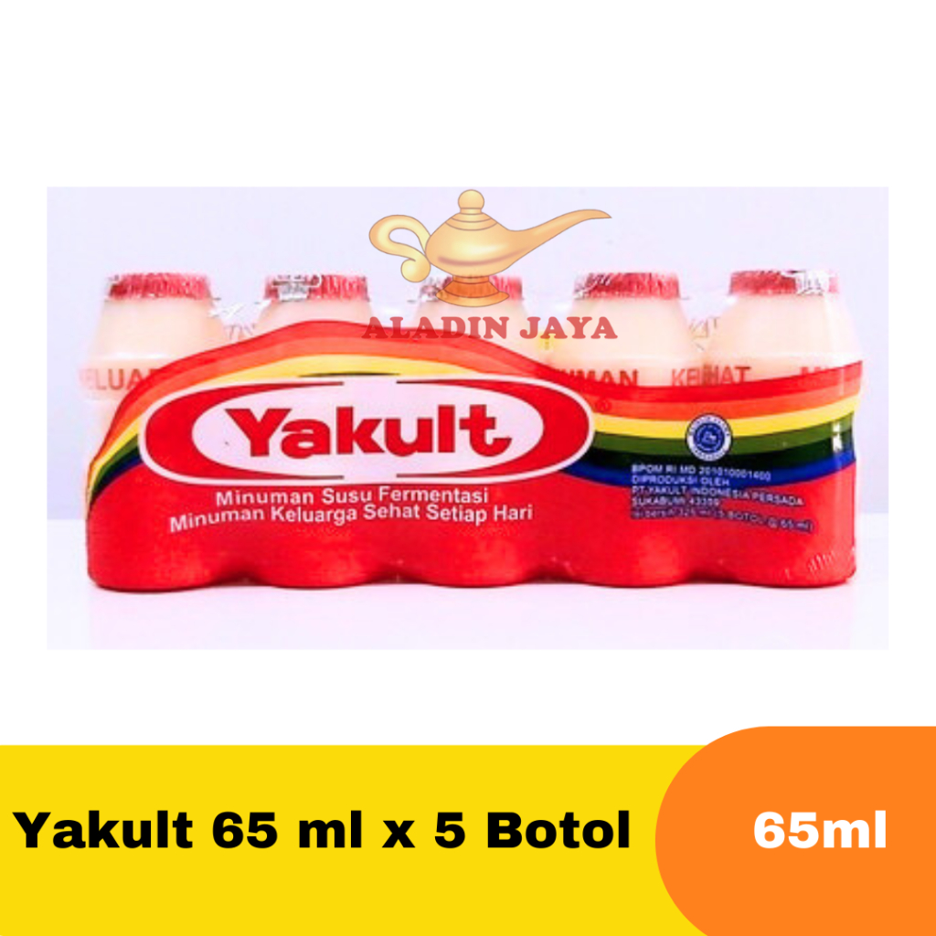 Jual Yakult 65 ml x 5 botol | Shopee Indonesia