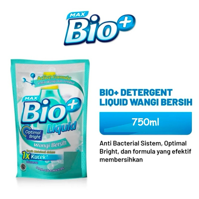 Jual BIO+ DETERGENT LIQUID | Shopee Indonesia