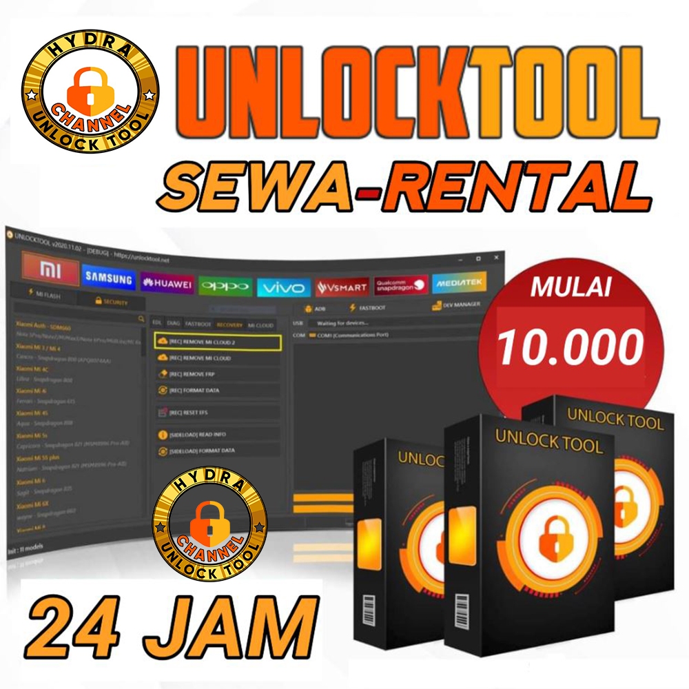 Jual Unlock Tool - SEWA UNLOCK TOOL - RENTAL UNLOCK TOOL 24 Jam ...