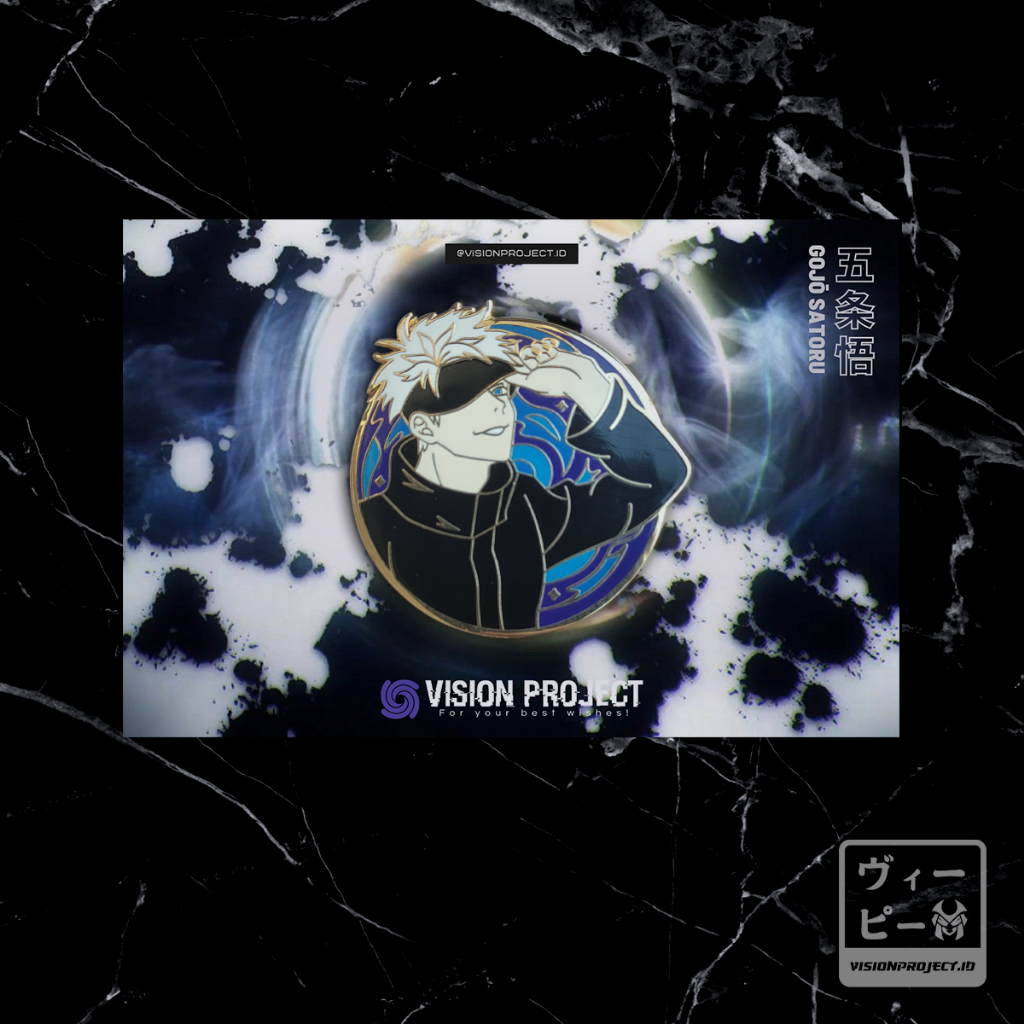 Jual Hard Enamel Pin - Jujutsu Kaisen Gojo | Shopee Indonesia