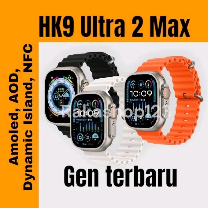 Jual HK9 Ultra 2 Max Gen terbaru ( Gen 6 ), TWS connect, ChatGPT2.0 ...
