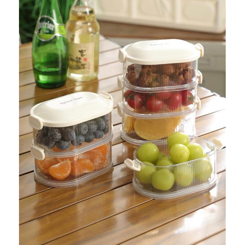 Jual WADAH TOPLES BUMBU DAPUR WADAH SUSUN CABE BAWANG SERBAGUNA ...