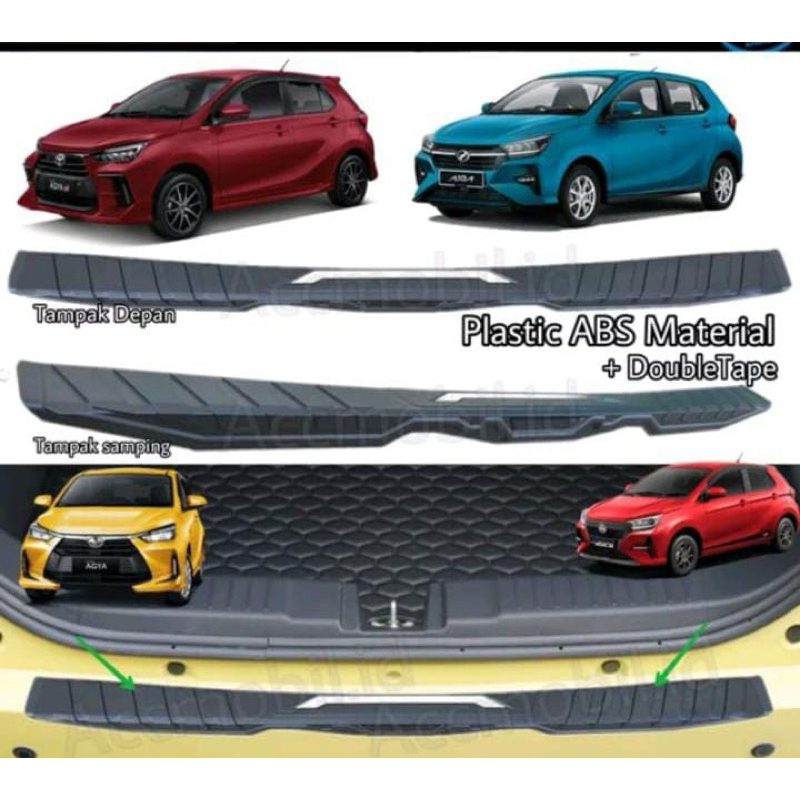 Jual SILLPLATE SILL PLATE BELANG ALL NEW AGYA & AYLA 2023 2024 2025 UP ...