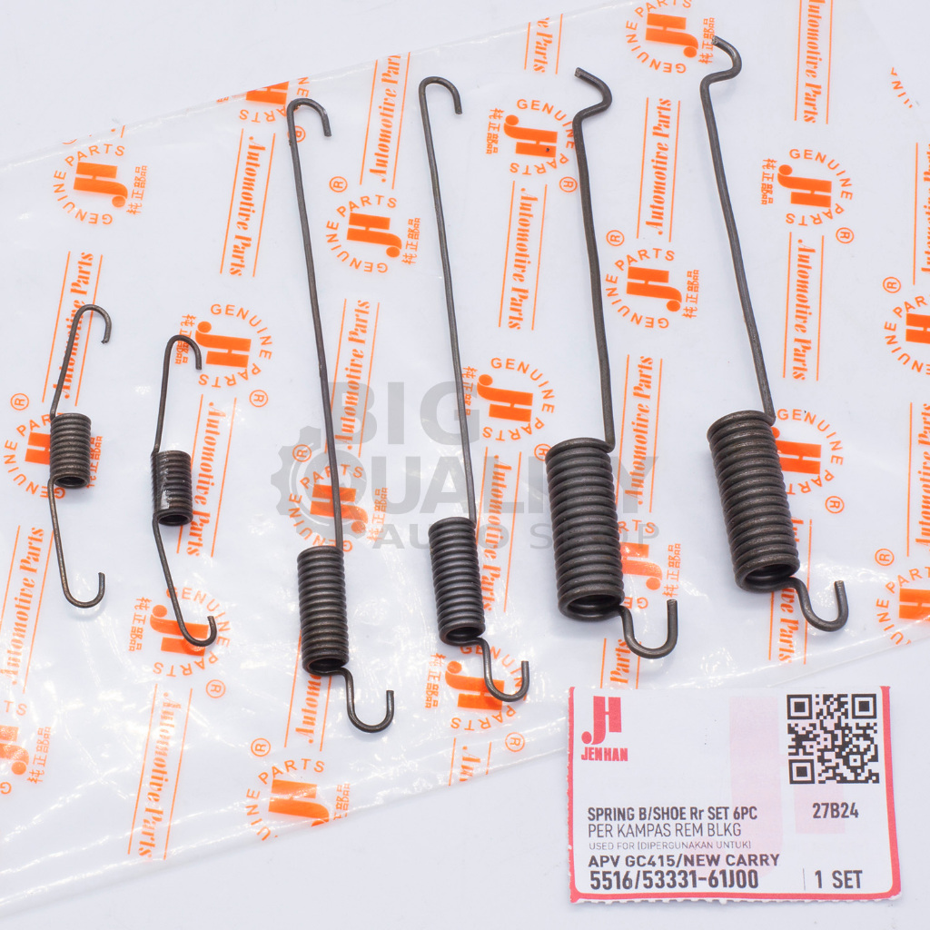 Jual Per Kampas Rem Belakang Spring Brake Shoe Rear APV GC-415 NEW ...
