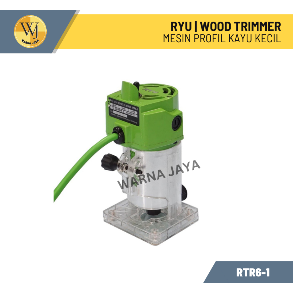 Jual RYU Wood Trimmer RTR6-1 / Mesin Profil Kayu Kecil | Shopee Indonesia