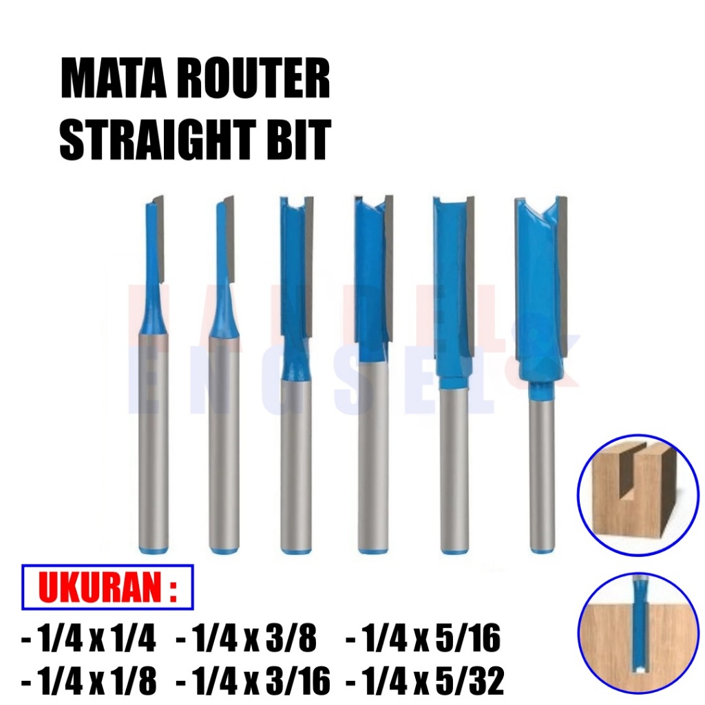 Jual Mata Router HPL Trimmer Profil Kayu Straight Bit HPL Kayu Potong ...