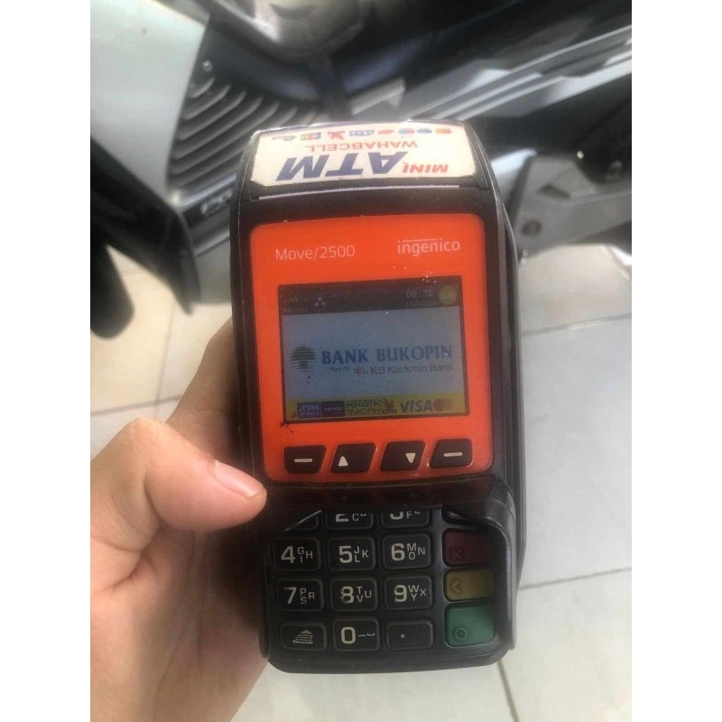 Jual EDC move 2500 Bukopin all atm | Shopee Indonesia