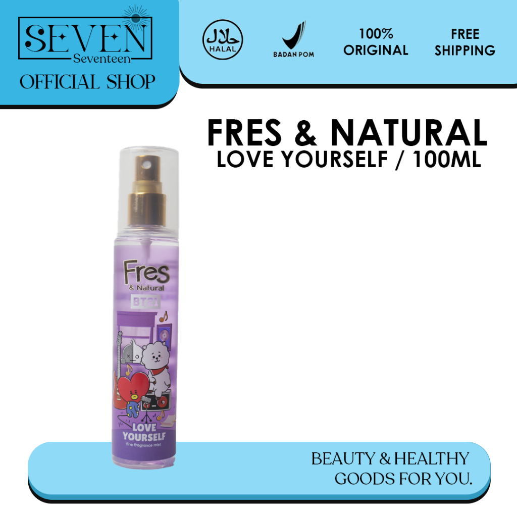 Jual Fresh And Natural Hijab Refresh Body Mist Perfume Fragance (Fresh ...