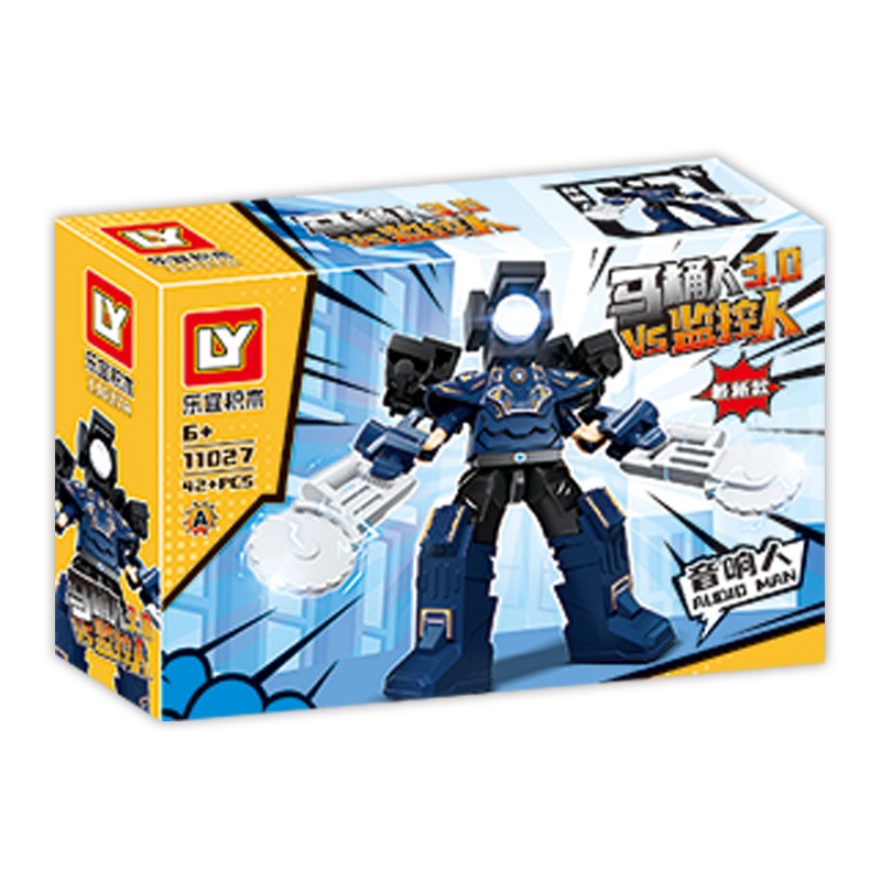 Jual LELE Mainan Anak Laki-laki Block Skibidi Toilet 3D Puzzle Mainan ...