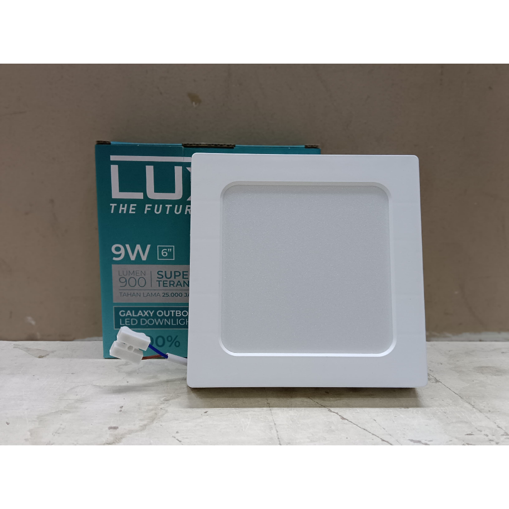 Jual LUXEN LED PANEL GALAXY 9W 9 WATT KOTAK OUTBOW DOWNLIGHT LED PANEL ...