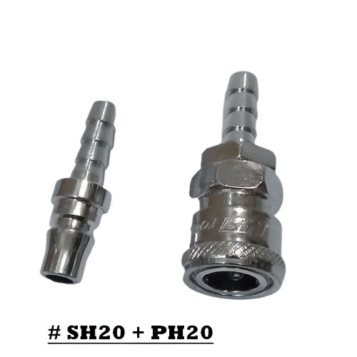 Jual Sambungan Selang Kompresor Adaptor Selang Angin Quick coupler ...