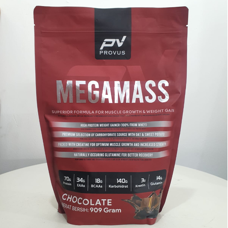 Jual Provus Megamass Mega Mass 2 Lbs (Bonus Shaker) | Shopee Indonesia