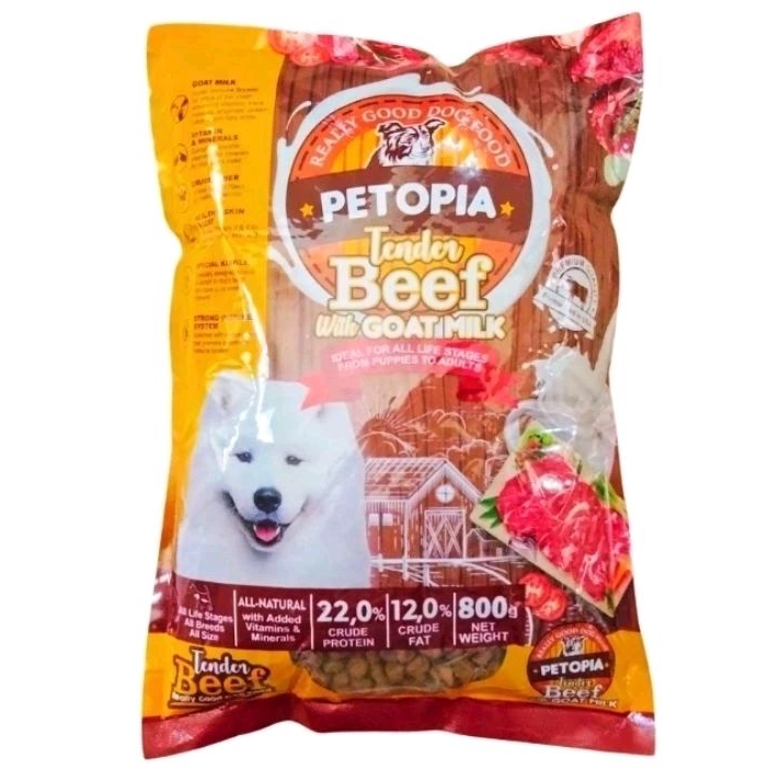 Jual PETOPIA Dog Food - Ideal for All Life Stages from Puppies to ...