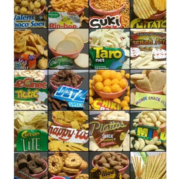 Jual ANEKA SNACK KILOAN SERBA 12K TERMURAH JAJAN KILOAN jajan lebaran ...