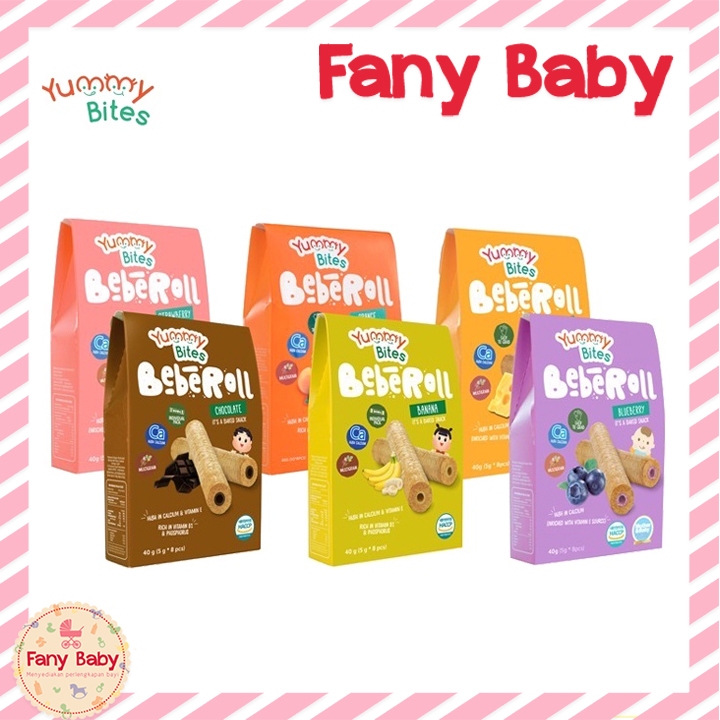 Jual YUMMY BITES BEBEROLL 40GR | CAMILAN BAYI | Shopee Indonesia
