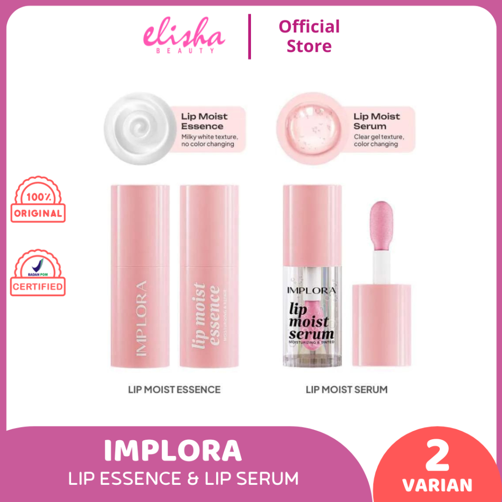 Jual Implora Lip Moist Series - Essence - Serum 2.85ml | Shopee Indonesia