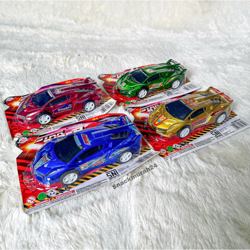 Jual Mainan Mobil Sport Metalic Lamborghini Pull Back Super Racing ...
