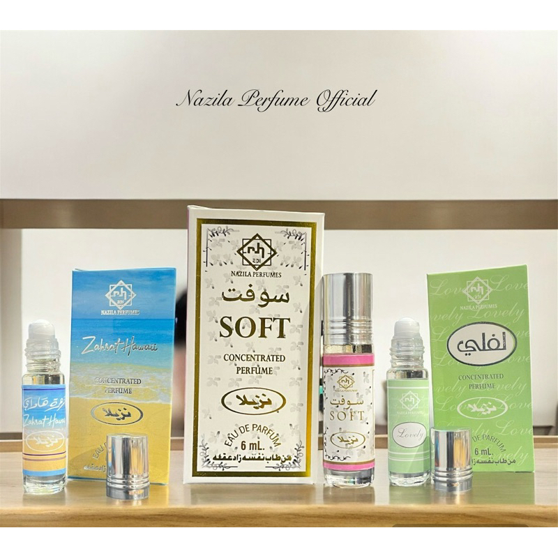 Jual premium parfum arab roll on 6 ml original nazila perfume | Shopee ...