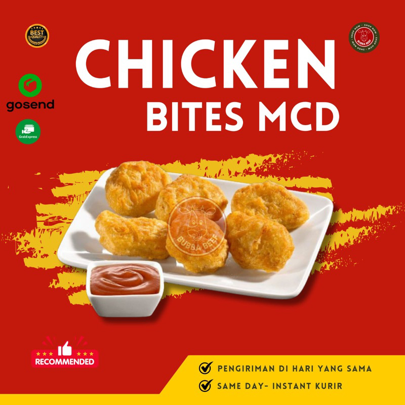 Jual Chicken Bites mcd | Ayam Goreng Tepung Mini | Chicken Popcorn ...