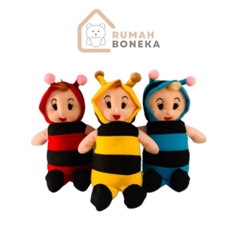 Jual Boneka Lebah Hachi - 30cm | Shopee Indonesia
