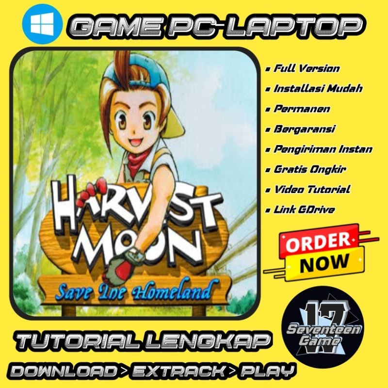 Jual Harvest Moon Save The HomeLand Game PC Laptop | Shopee Indonesia