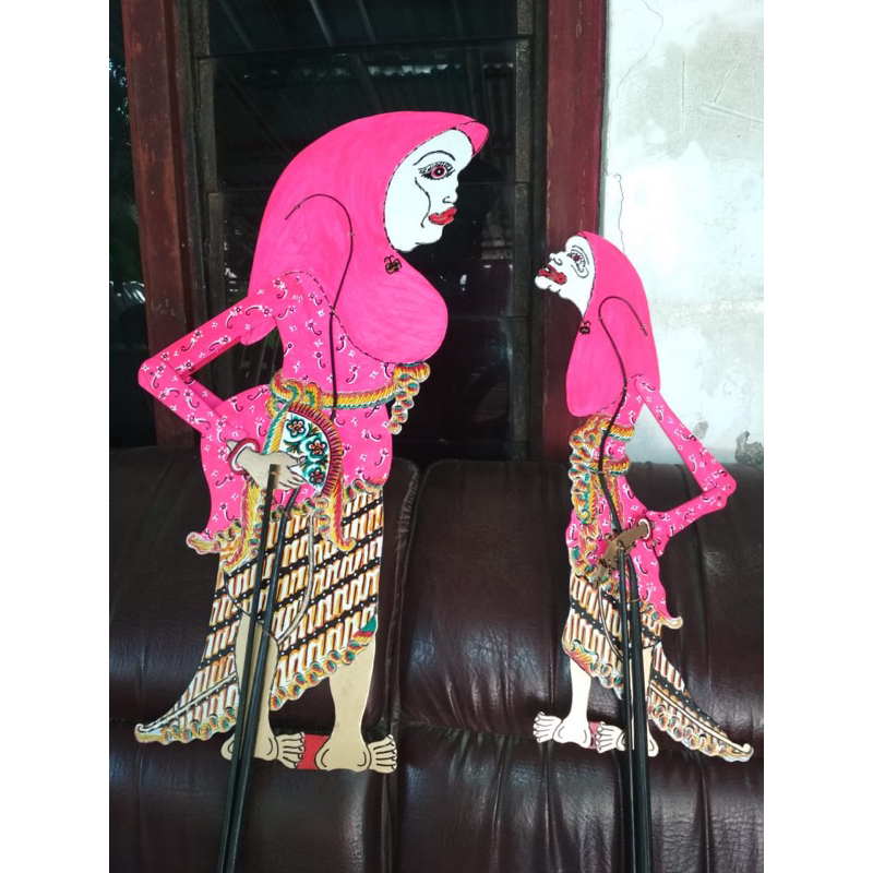 Jual TOKOH WAYANG KULIT MURAH (SEPAKET LIMBUK & CANGNIK) BAHAN DUPLEK ...