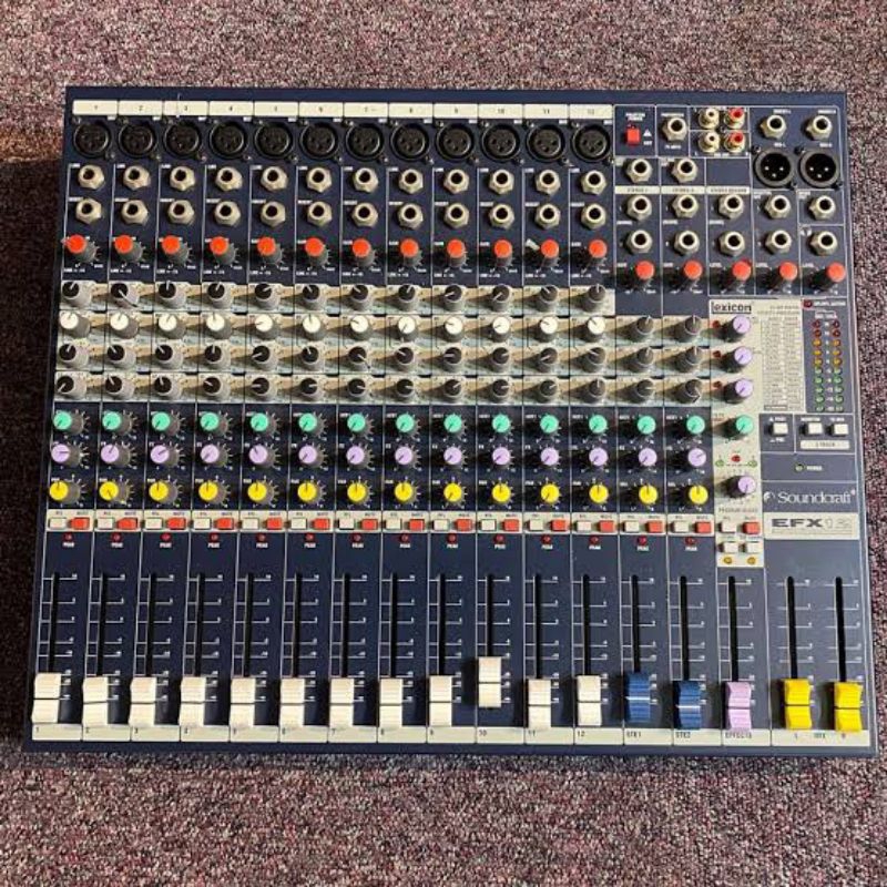Jual MIXER AUDIO SOUNDCRAFT EFX12 EFEK LEXICON MIXER 12 CHANNEL EFX 12 ...