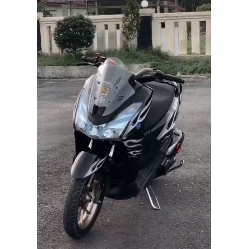 Jual WINDSHIELD LEXI 125 VISOR LEXI 125 TIPE TDR MINI SIRIP TEBAL 4 ...