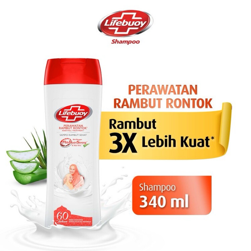 Jual Lifebuoy Anti Hair Fall Shampo Perawatan Rambut Rontok 340ml ...