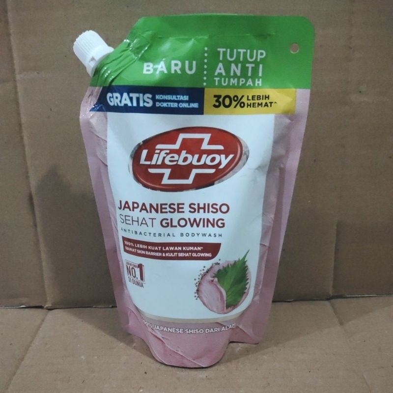 Jual Lifebuoy Japanese Shiso Anti Bacterial Body wash 400 ml | Shopee ...