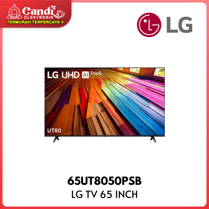 Jual TV LG 65UT8050 65 inch Smart TV 4K UHD AI UT80 65UT8050PSB UT8050PSB | Shopee Indonesia