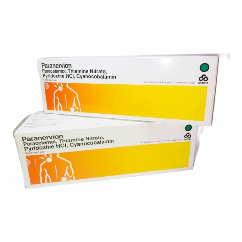 Jual PARANERVION 1STRIP@10 KAPLET / MERINGANKAN NYERI SENDI | Shopee ...
