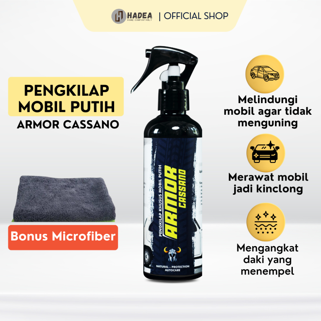 Jual ARMOR CASSANO BY MOORMILES | PENGKILAP MOBIL PUTIH I PERAWATAN ...