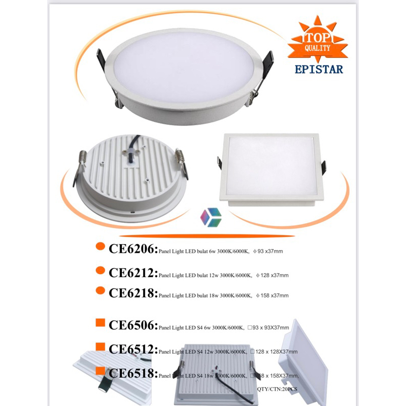 Jual Lampu downlight led light bulat kotak 3000k | Shopee Indonesia