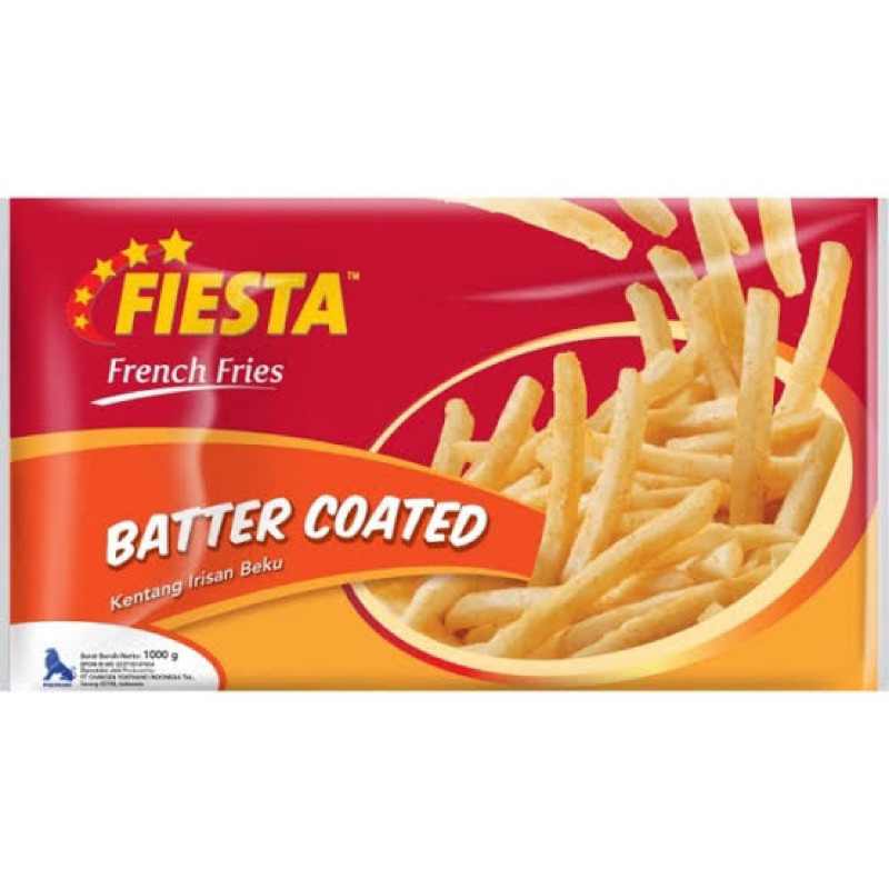 Jual FIESTA Shoestring French Fries Butter Coated 1 Kg | Shopee Indonesia