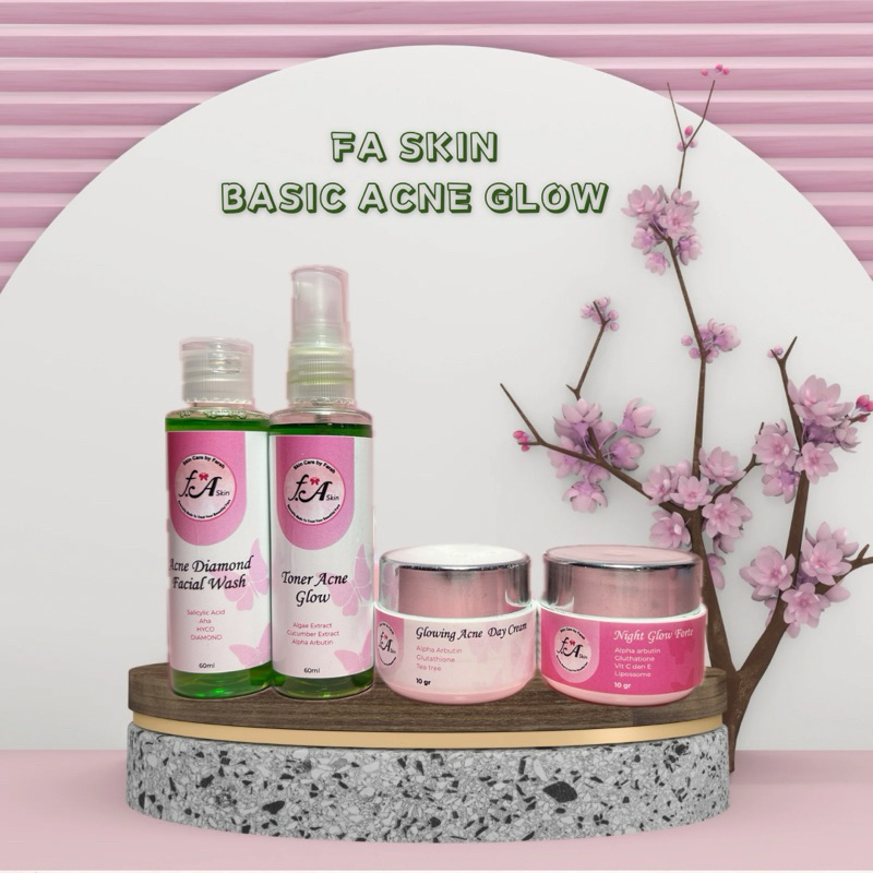 Jual FA SKIN BASIC ACNE GLOW (IMPROVE FORMULA) | Shopee Indonesia