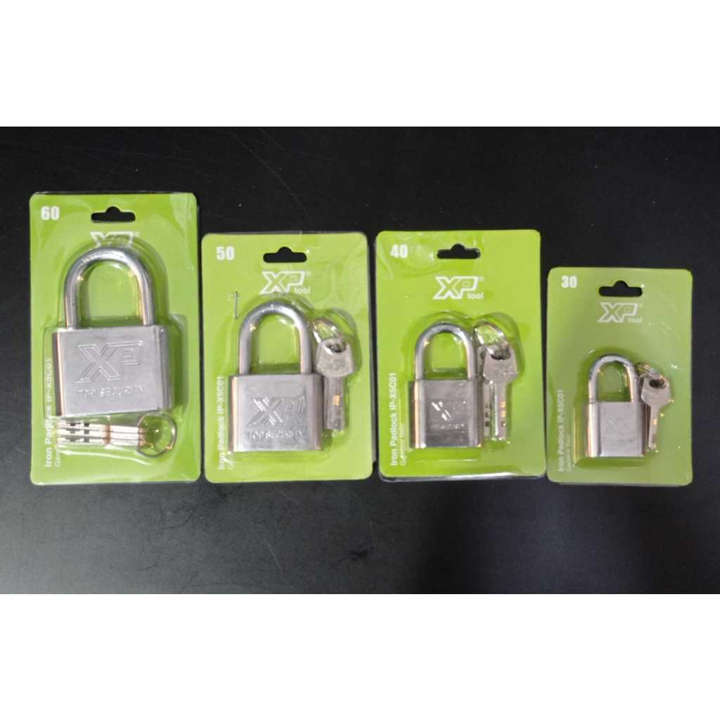 Jual GEMBOK PUTIH XP TOOL LEHER PENDEK 30MM 40MM 50MM 60MM | Shopee ...