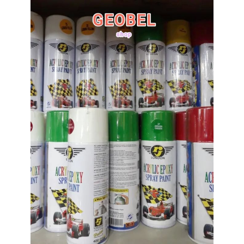 Jual cat semprot Rj 400cc jumbo pilok cat sprey bkn diton samurai pilox ...