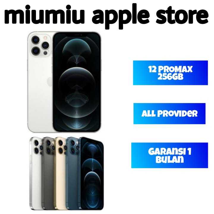 Jual iPhone 12 Pro Max 256GB Fullset Silent Perfect Condition Second ...