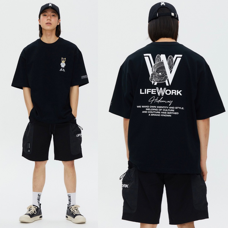 Jual LIFEWORK Oversized Short Sleeve T-Shirt | Shopee Indonesia