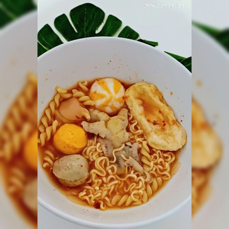 Jual suka suki tomyum bakso seblak ceker frozen food / shabu baso tom ...