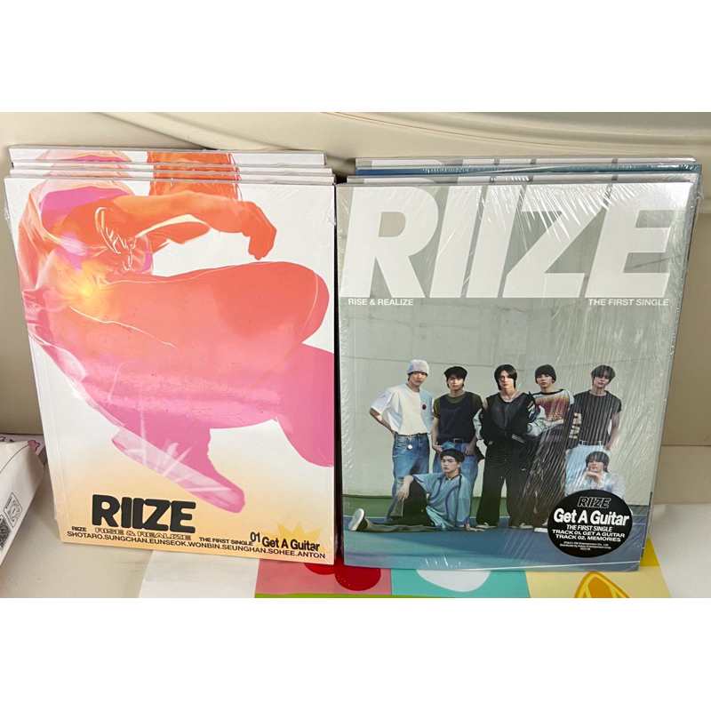 Jual READY RIIZE GET A GUITAR PHOTOBOOK ALBUM SEALED SEGEL OFFICIAL RISE REALIZE PB | Shopee ...
