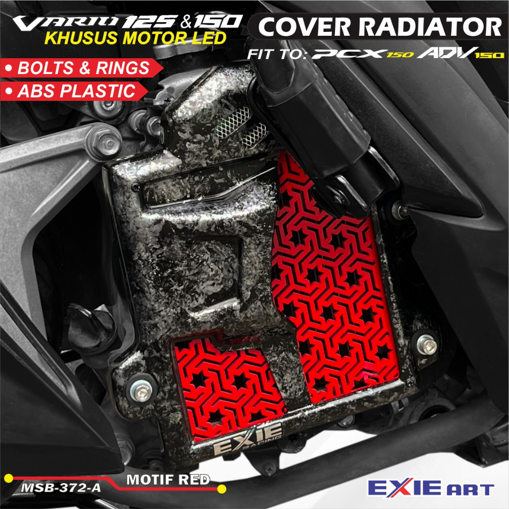 Jual Cover Radiator Honda Vario 125 & 150 Led, ADV 150, PCX 150 ...