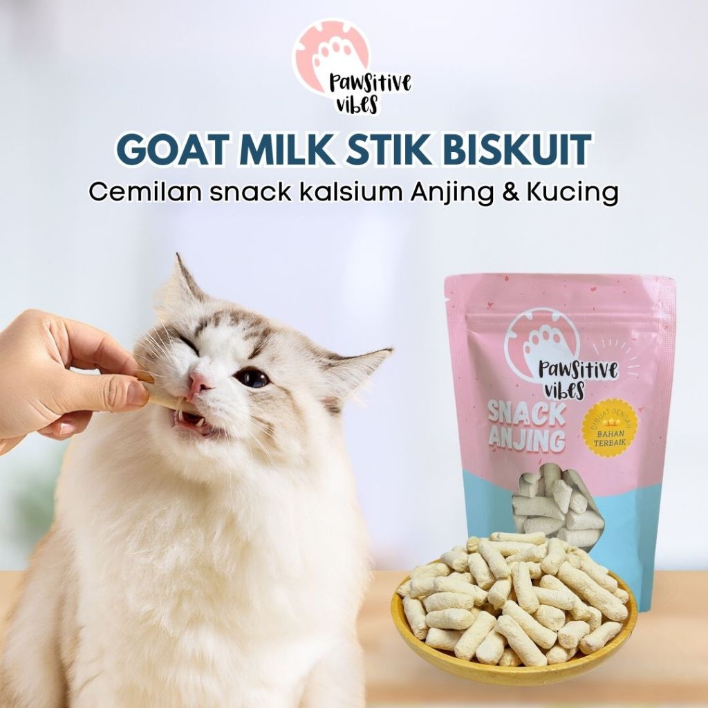 Jual GOAT MILK STIK BISKUIT - Cemilan Snack Kalsium untuk Anjing dan ...
