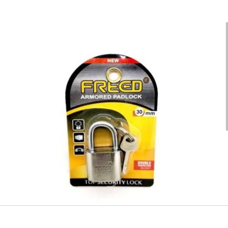 Jual Gembok Nekel leher pendek Freed 30MM (PENDEK) | Shopee Indonesia