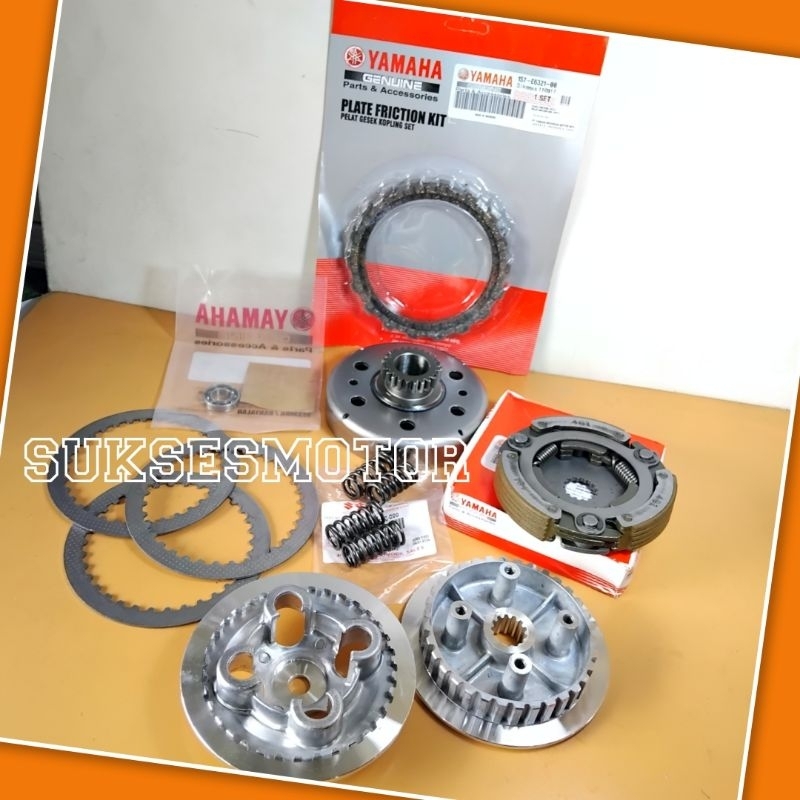 Jual paket RUBAHAN kopling komplit MOTOR yamaha vega zr, jupiter z new 115 robot, vega RR (21t ...
