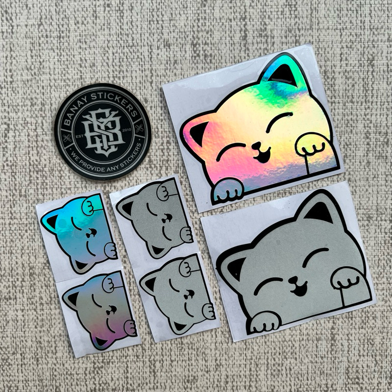 Jual Sticker Stiker Kucing Cute Cutting | Shopee Indonesia