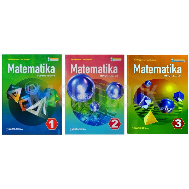 Jual YUDHISTIRA Matematika SMP MTs Kelas 7 8 9 KURIKULUM MERDEKA | Shopee Indonesia